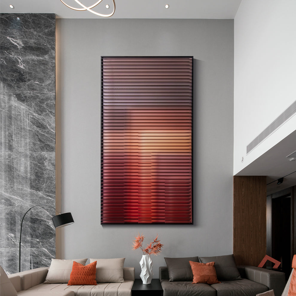 "Acrylic Insert" Installation Painting – ARTGOW