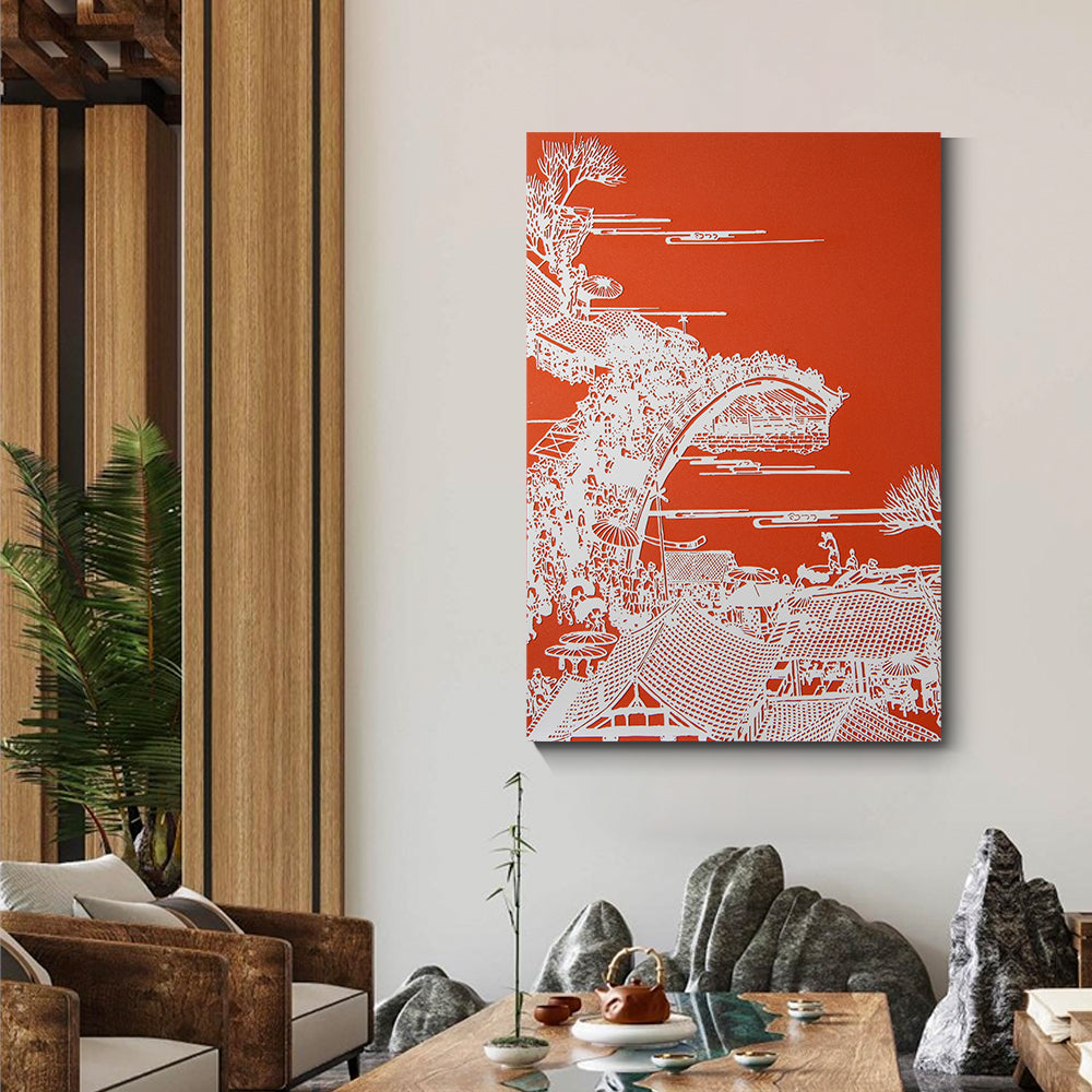 Acrylic installation art – ARTGOW Official Website
