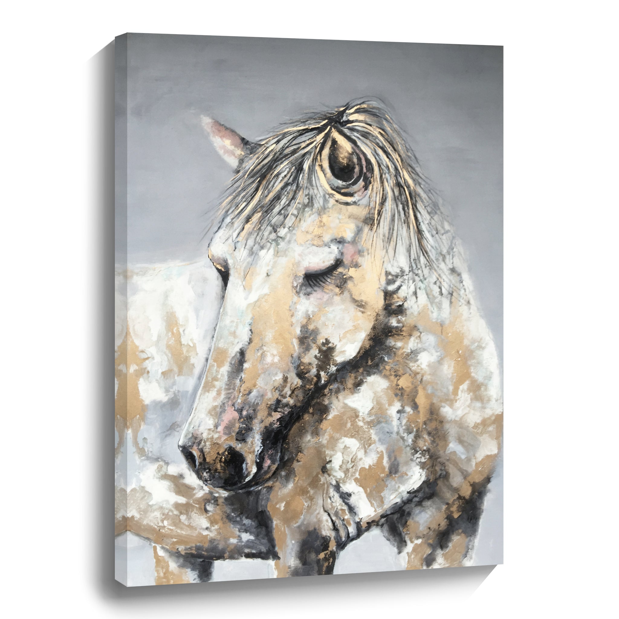 "The Steed" Hand drawn painting – ARTGOW