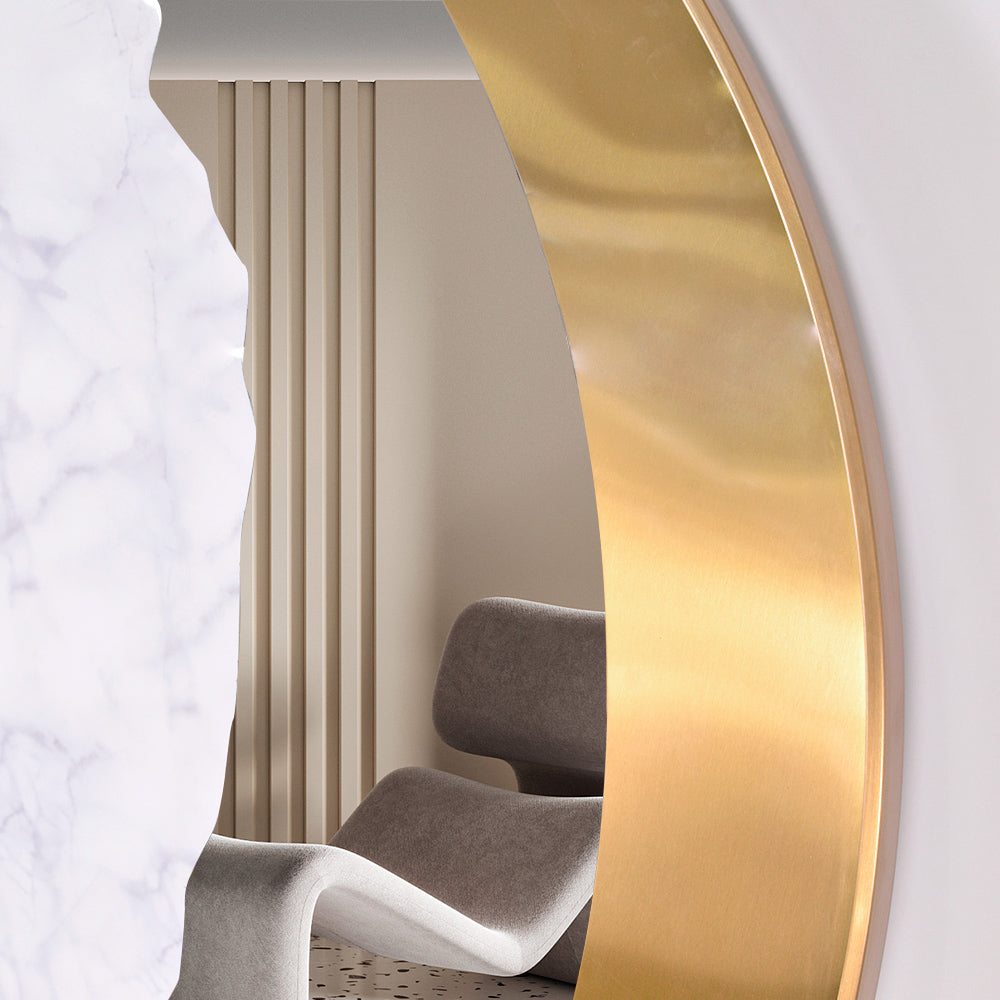 Half Moon Metal Installation Art – ARTGOW Official Website