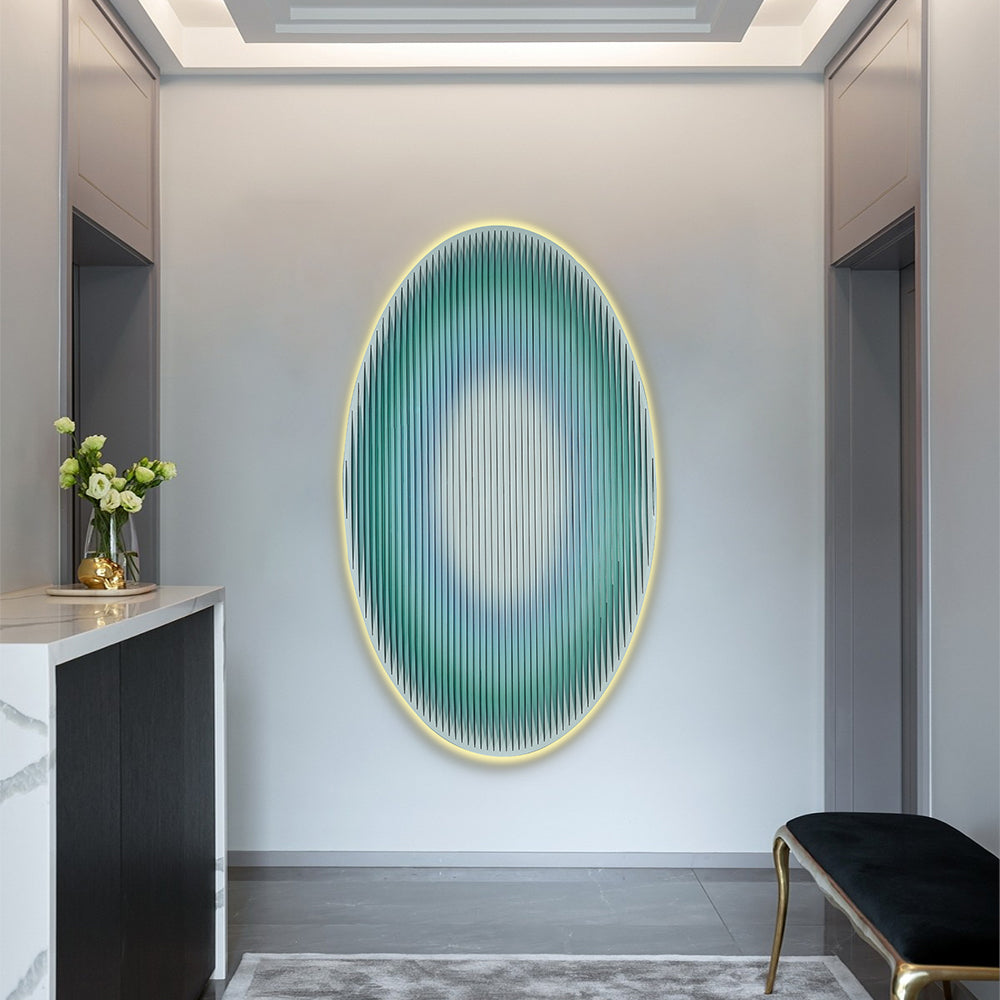 "Blue Underworld"Lighting Installation Art – ARTGOW Official Website