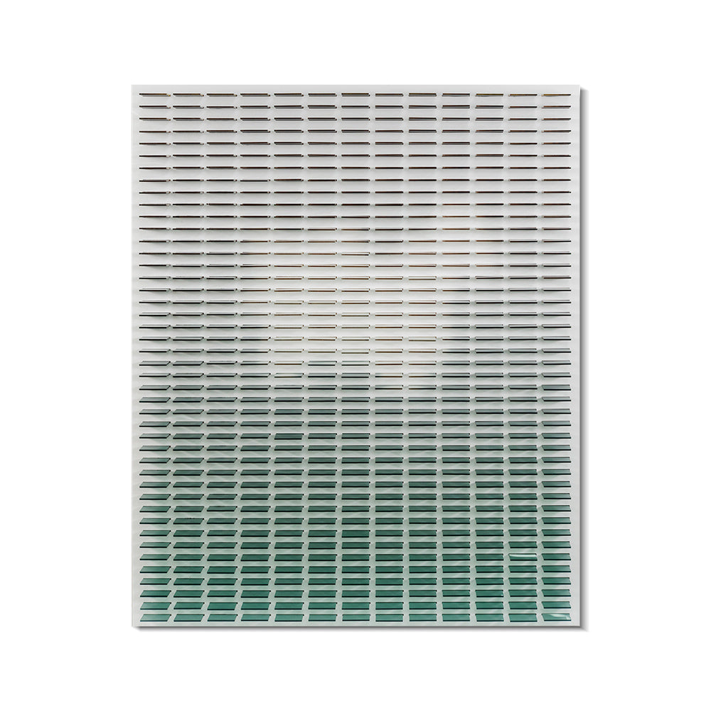 Green Gradient Acrylic Installation Art – ARTGOW